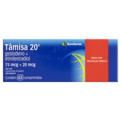 TAMISA 20MCG 63 CPR - TAMISA 20MG 63DRG - EUROFARMA