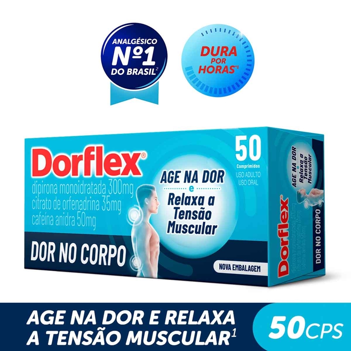 DORFLEX 50 COMPRIMIDOS - DORFLEX 50 COMPRIMIDOS - DORFLEX (S0F)