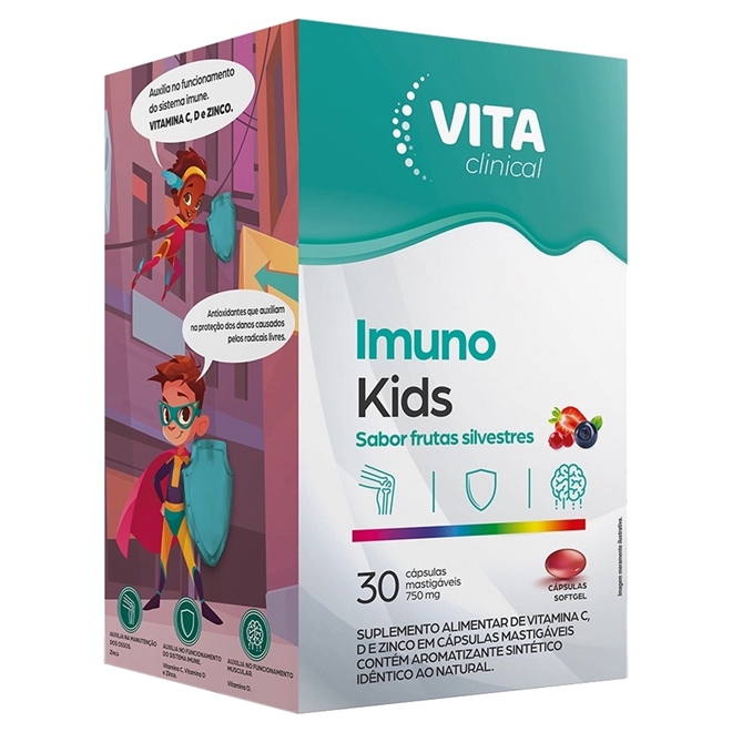 VITACLINICAL IMUNO KIDS 30 CAPSULAS - VITACLINICAL IMUNO KIDS 30 ...