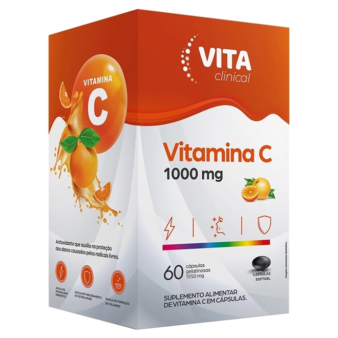 VITACLINICAL VITAMINA C 1100MG 60 CAPSULAS - VITACLINICAL VITAMINA C ...
