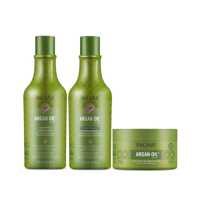 KIT INOAR SH+COND ARGAN OIL 500ML - KIT INOAR SH+COND ARGAN OIL 500ML ...
