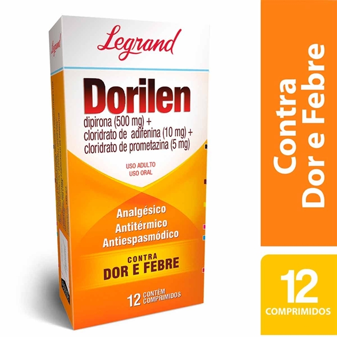 DORILEN 12 COMPRIMIDOS LEG - DORILEN 12 COMPRIMIDOS LEG - DORILEN (LG6)