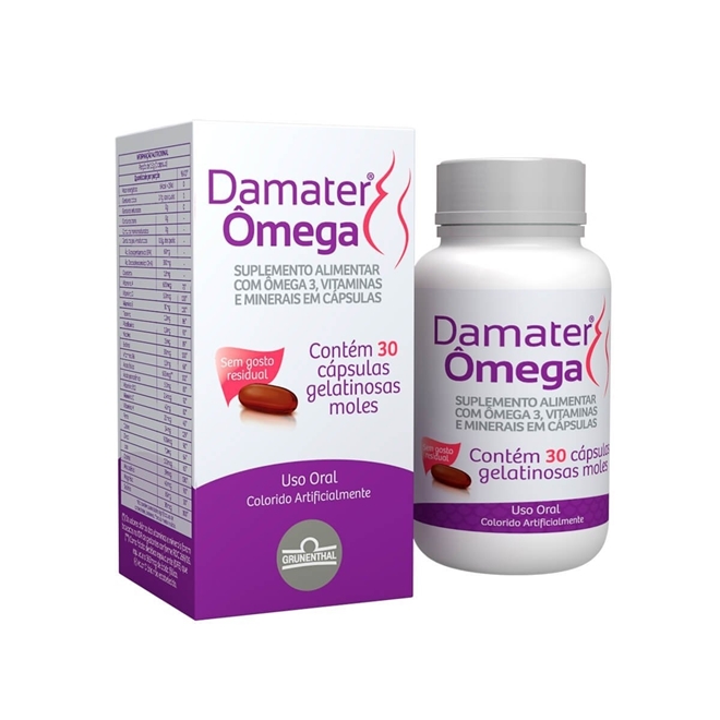 DAMATER OMEGA 30 CAPSULAS - DAMATER OMEGA 30 CAPSULAS - DAMATER (G.R)