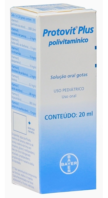 PROTOVIT PLUS GOTAS 20ML - PROTOVIT PLUS GOTAS 20ML - PROTOVIT (BCN)