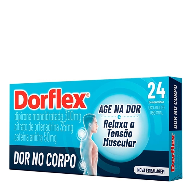 DORFLEX 24 COMPRIMIDOS - DORFLEX 24 COMPRIMIDOS - DORFLEX (S0F)