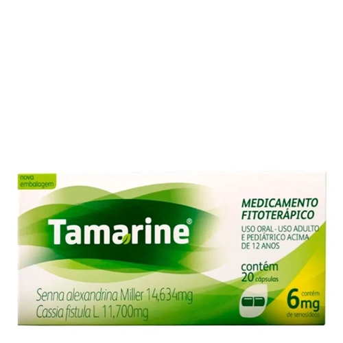 TAMARINE 350MG 20 CAPSULAS - TAMARINE 350MG 20 CAPSULAS - TAMARINE (HCH)