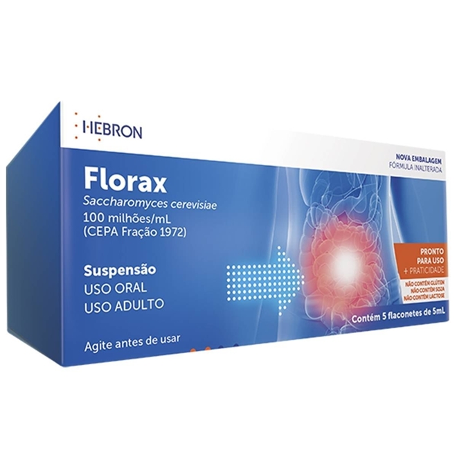 FLORAX SM ADULTO 5FLAC 5ML - FLORAX SM ADULTO 5FLAC 5ML - FLORAX (HBR)