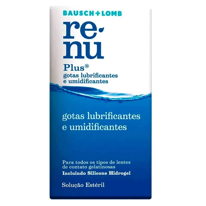 RENU PLUS UMIDIFICANTES 8ML - RENU PLUS UMIDIFICANTES 8ML - RENU (BHL)