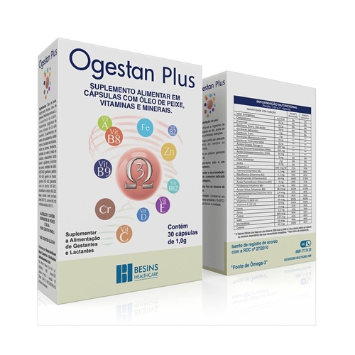 OGESTAN PLUS 30 CAPSULAS - OGESTAN PLUS 30 CAPSULAS - OGESTAN (B4I)