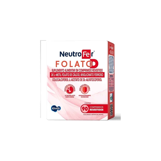 NEUTROFER FOLATO D 90 COMPRIMIDOS - NEUTROFER FOLATO D 90 COMPRIMIDOS ...
